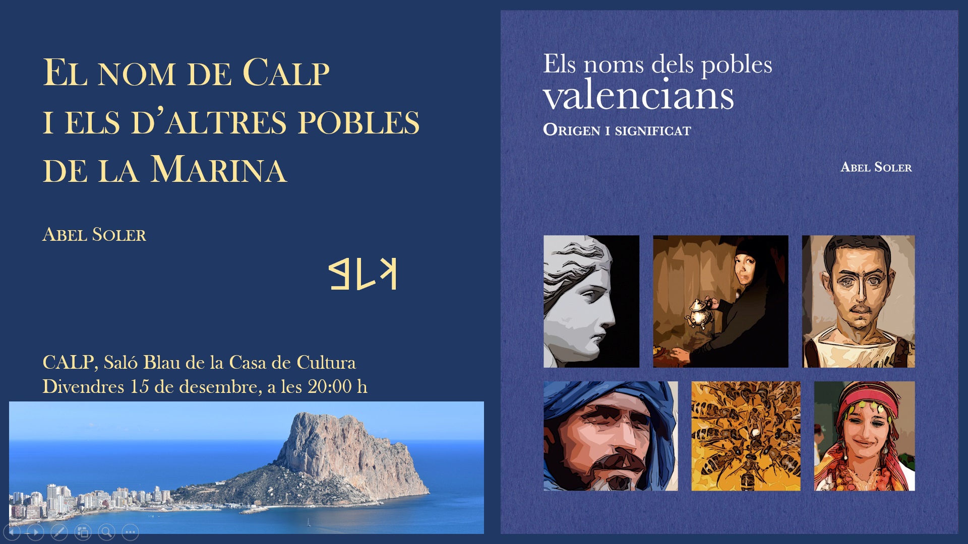 PRESENTACIÓN LIBRO: "ELS NOMS DELS POBLES VALENCIANS, ORIGEN I SIGNIFICAT" de ABEL SOLER | Casa ...